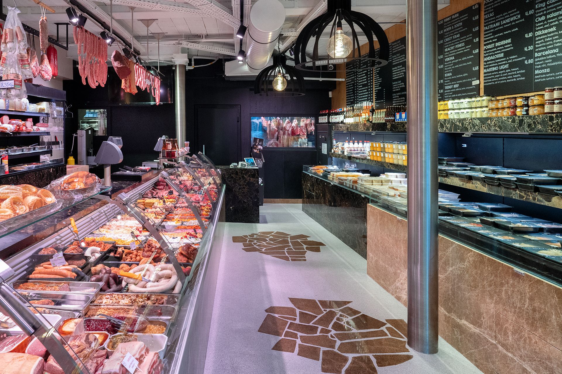 Nouvel aménagement de magasin et réfrigération pour l'artisan boucher ...