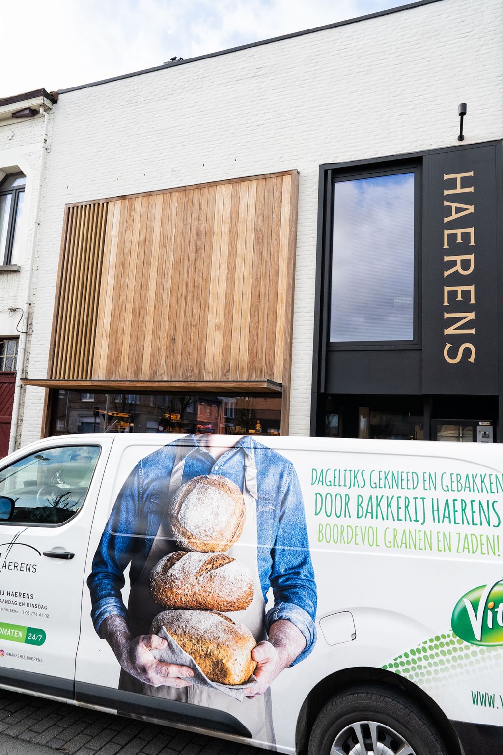 nouvel intérieur pour boulangerie Haerens